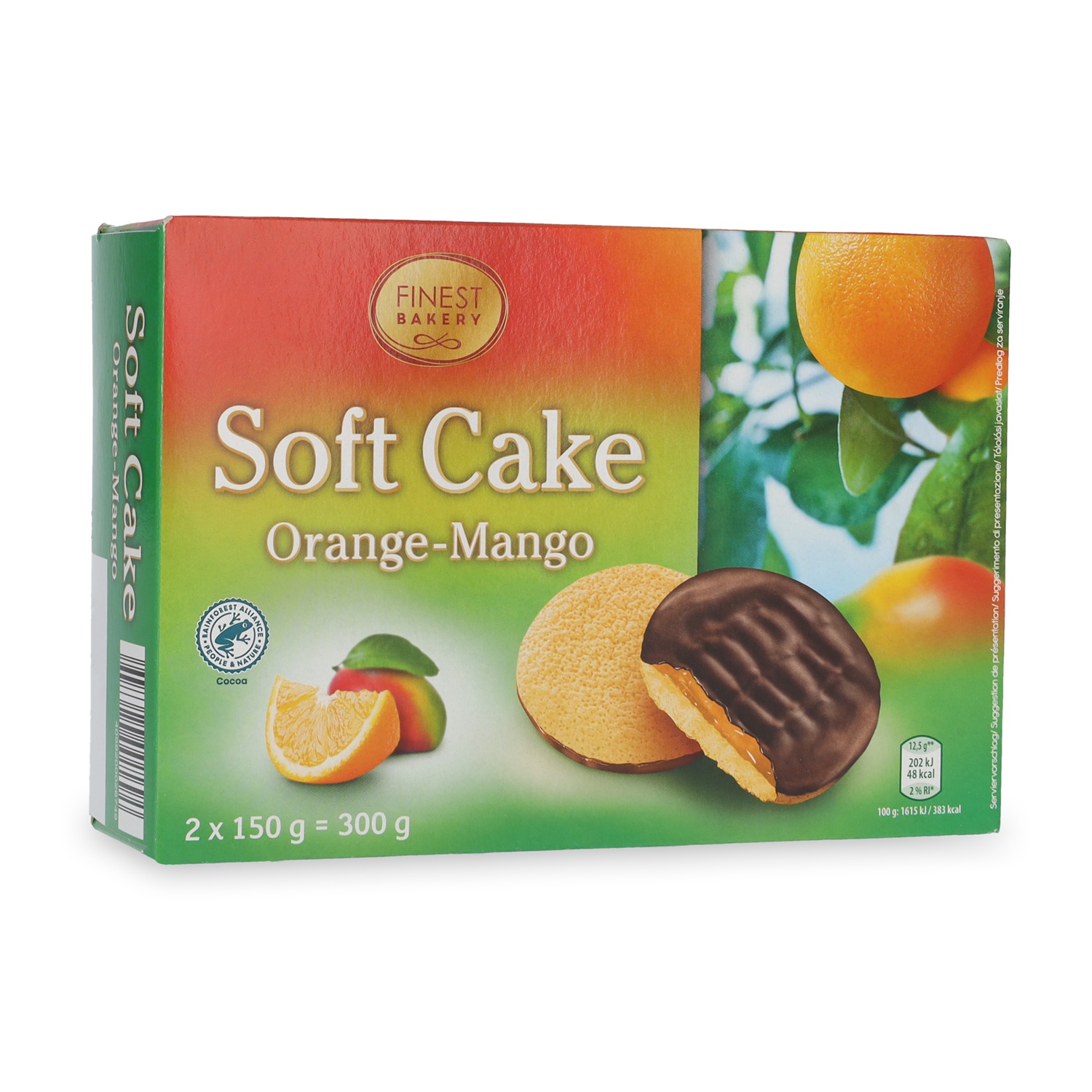 FINEST BAKERY Soft Cake, Orange-Mango | HOFER