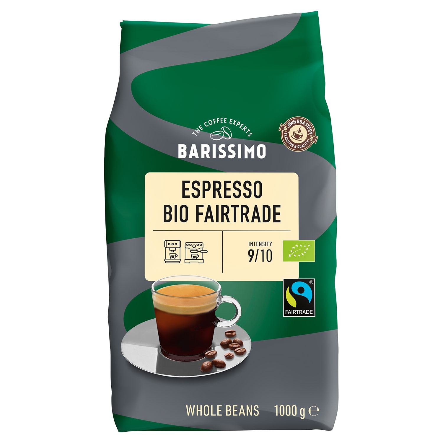 BARISSIMO Espresso Bio-Fairtrade 1 kg | ALDI SÜD