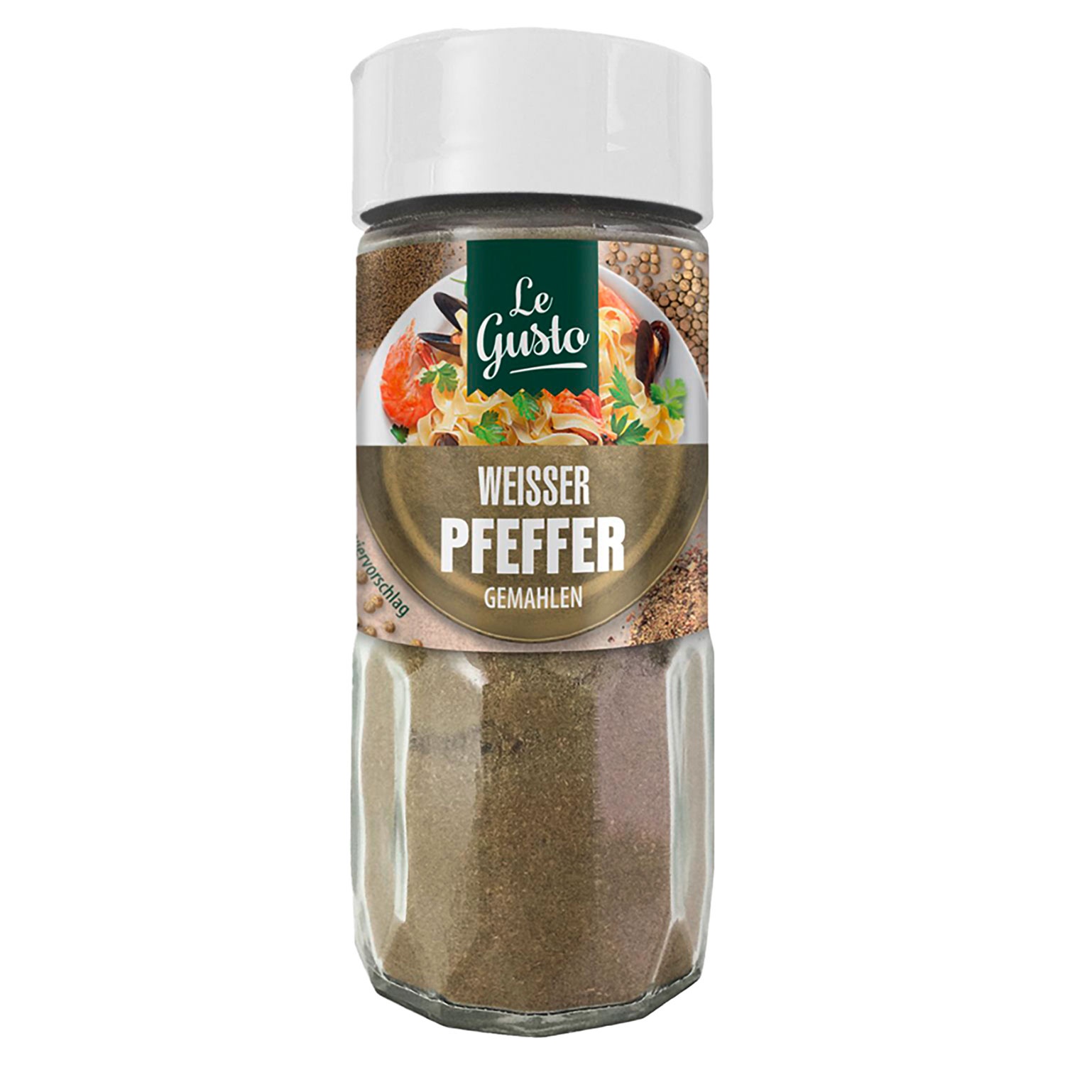 LE GUSTO Weisser Pfeffer Gemahlen 50 g | ALDI SÜD