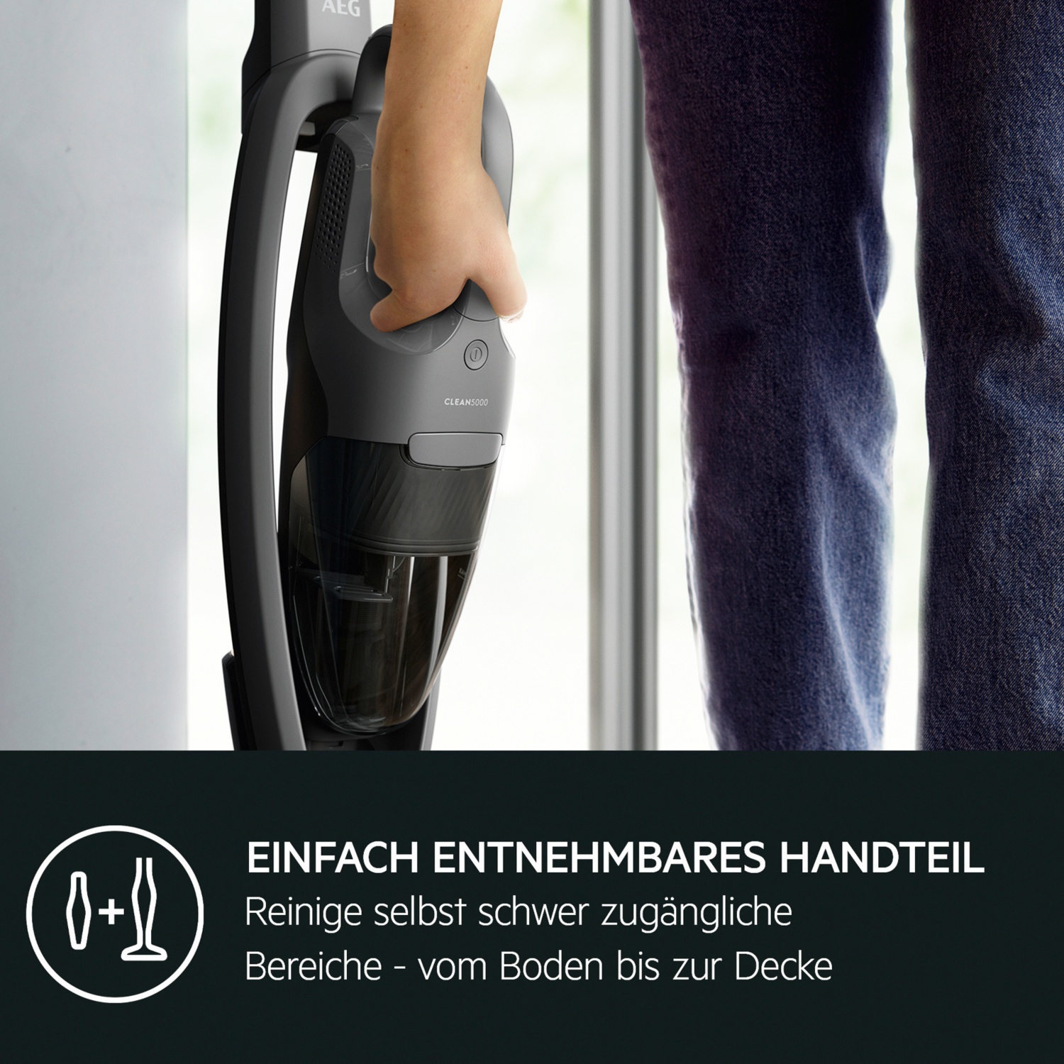 AEG 2 in 1 Akku-Handstaubsauger Clean 5000 | HOFER