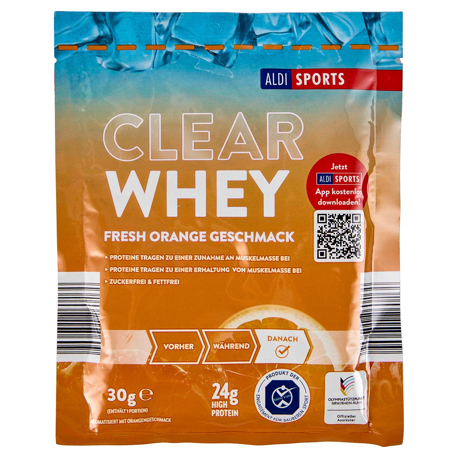 ALDI SPORTS Clear Whey Powder 30 g | ALDI SÜD
