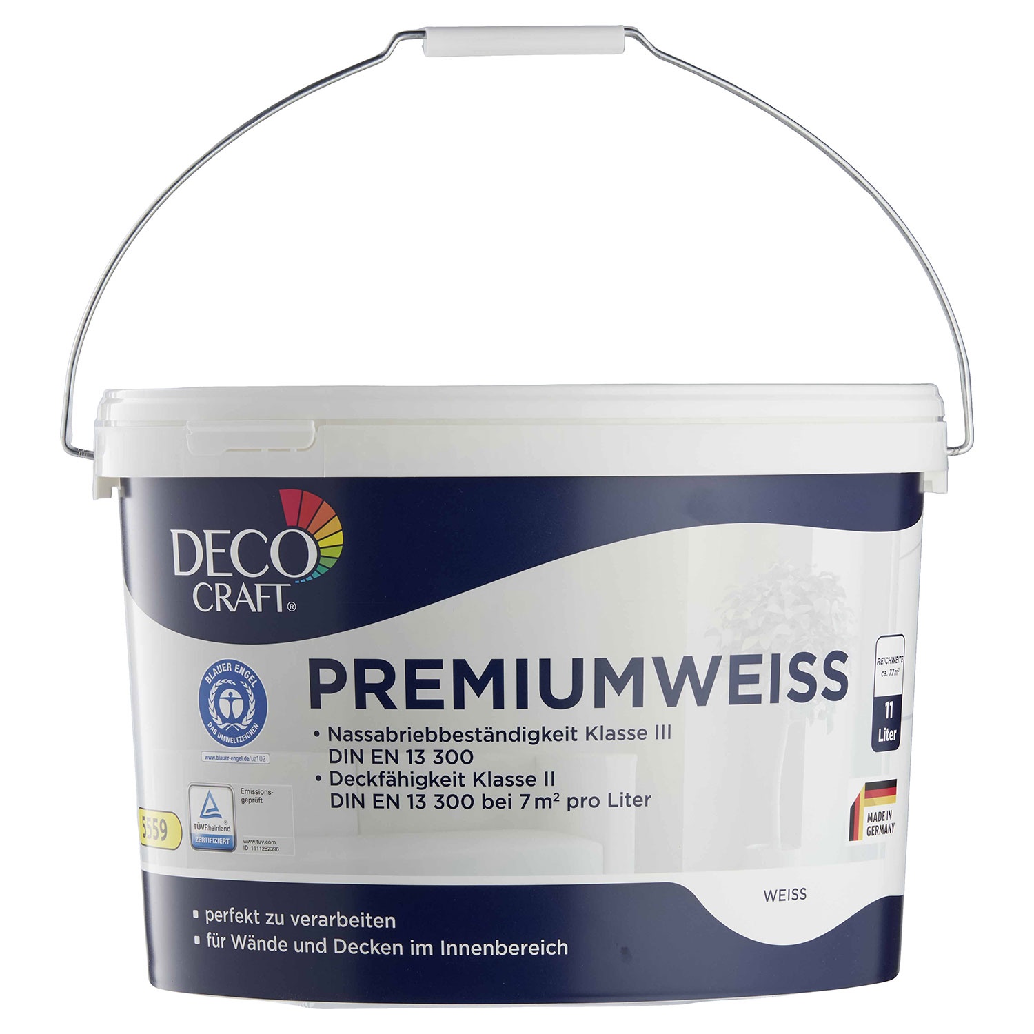 DECO CRAFT Premiumweiss 11 l | ALDI SÜD