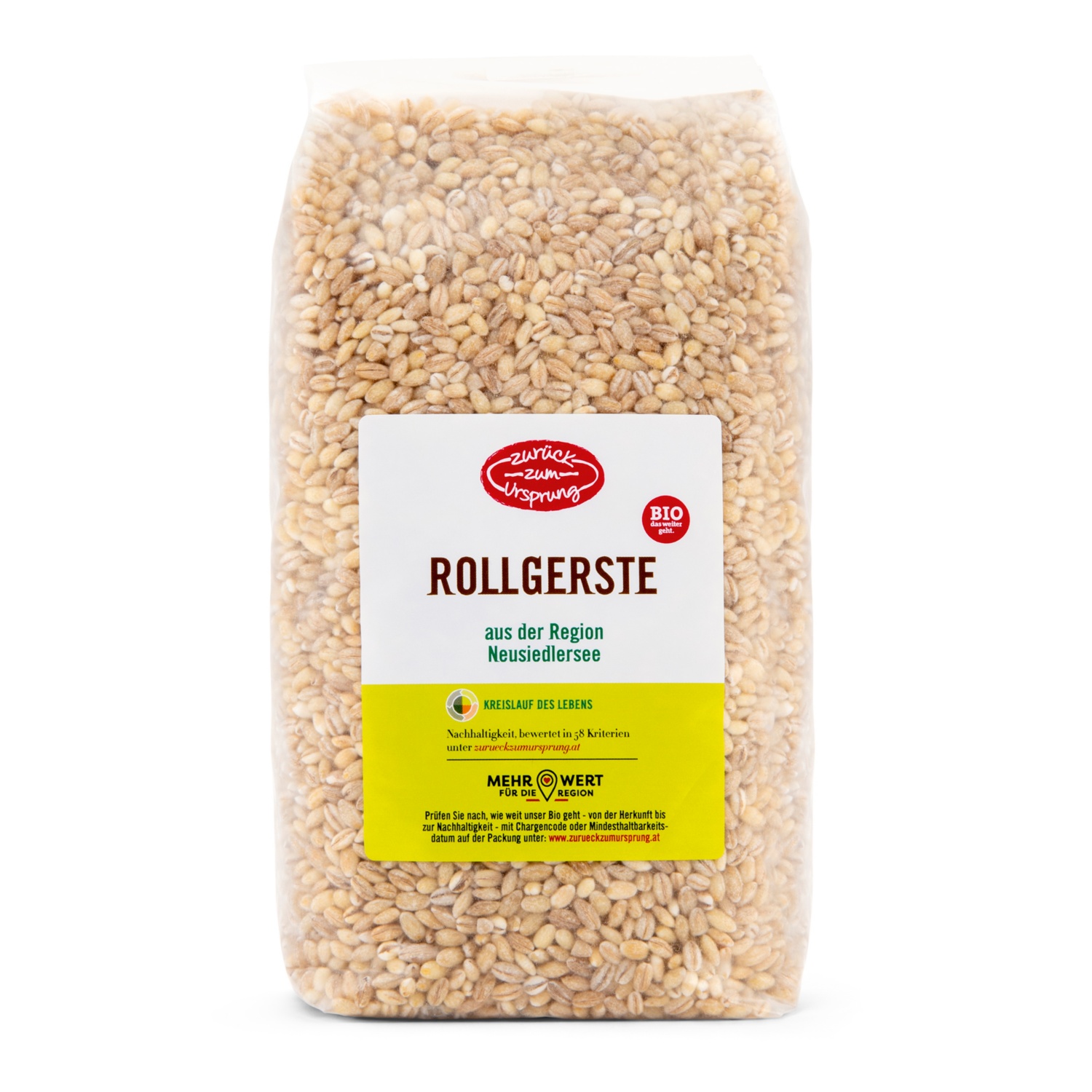 ZURÜCK ZUM URSPRUNG Kornvariation, Rollgerste | HOFER