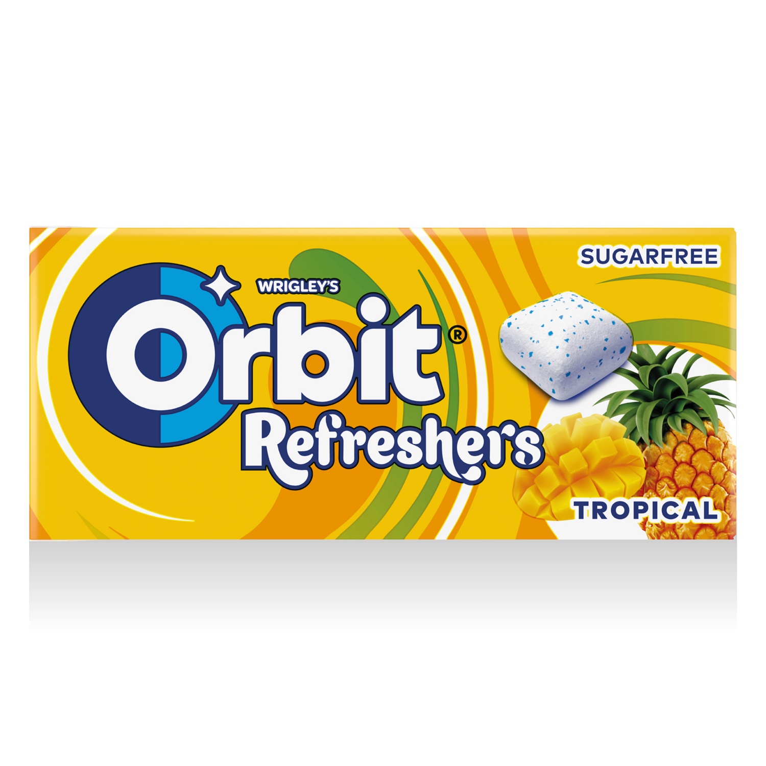 ORBIT Refreshers rágógumi, tropical gyümölcsízű, 17,9 g | ALDI