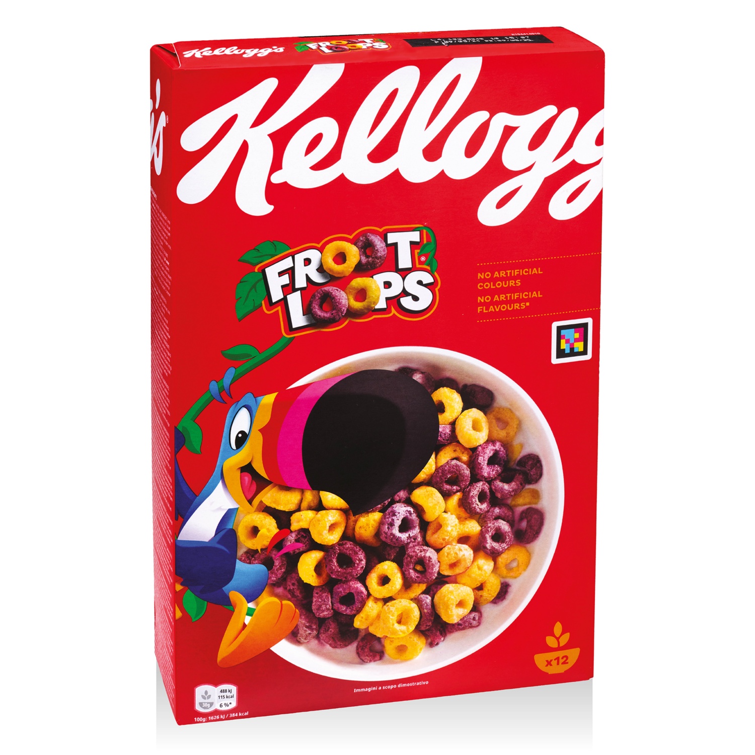 KELLOGG'S Gabonapehely, Froot Loops, 375 g | ALDI