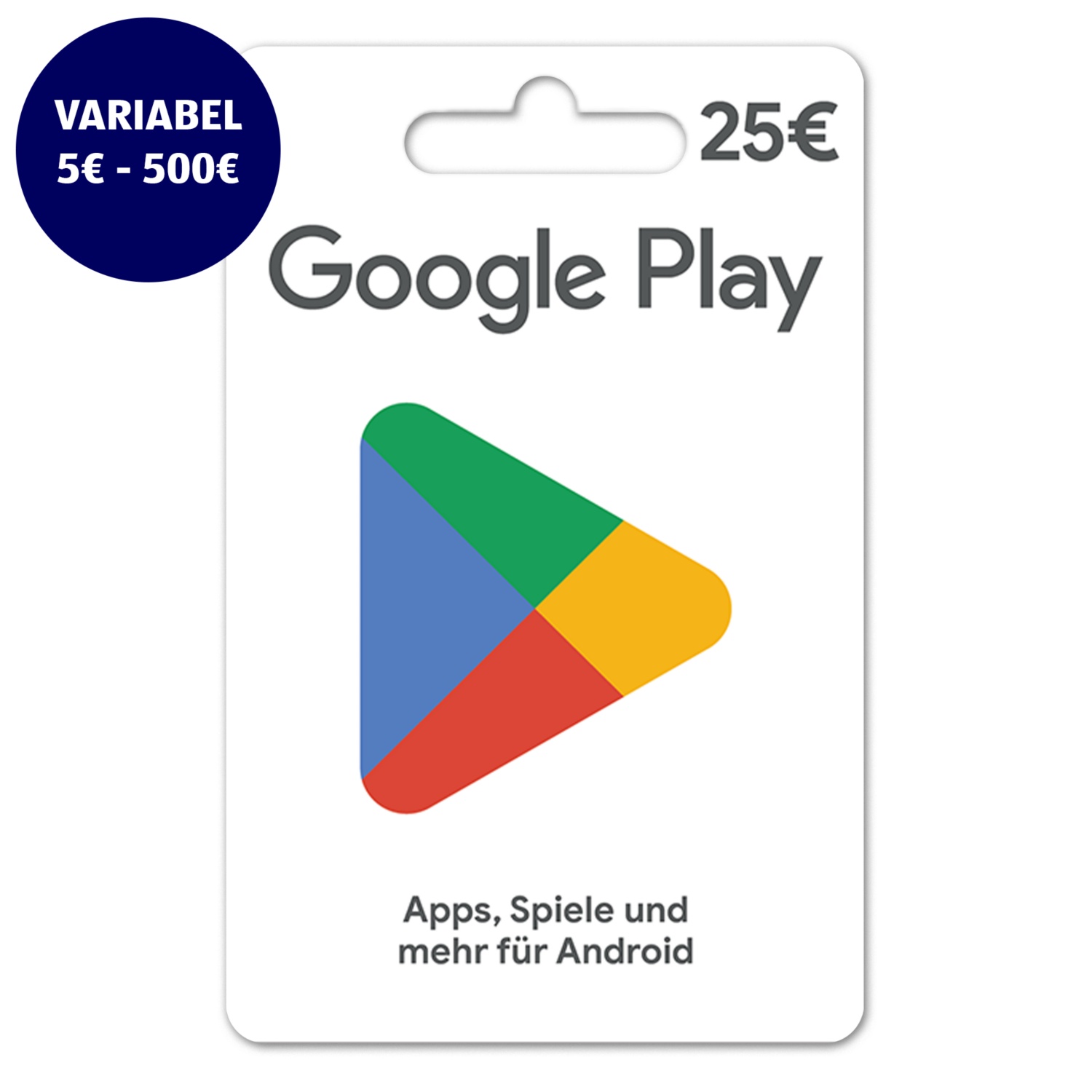 Google Play 25 € | HOFER