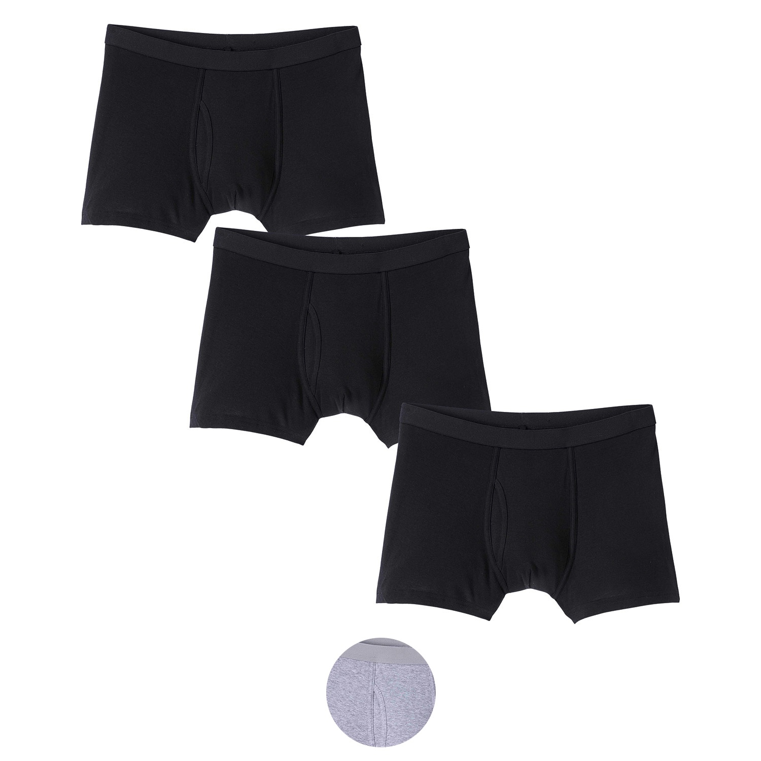 UP2FASHION BASICS Herren Feinripp-Retro-Hose, 3er-Packung | ALDI SÜD