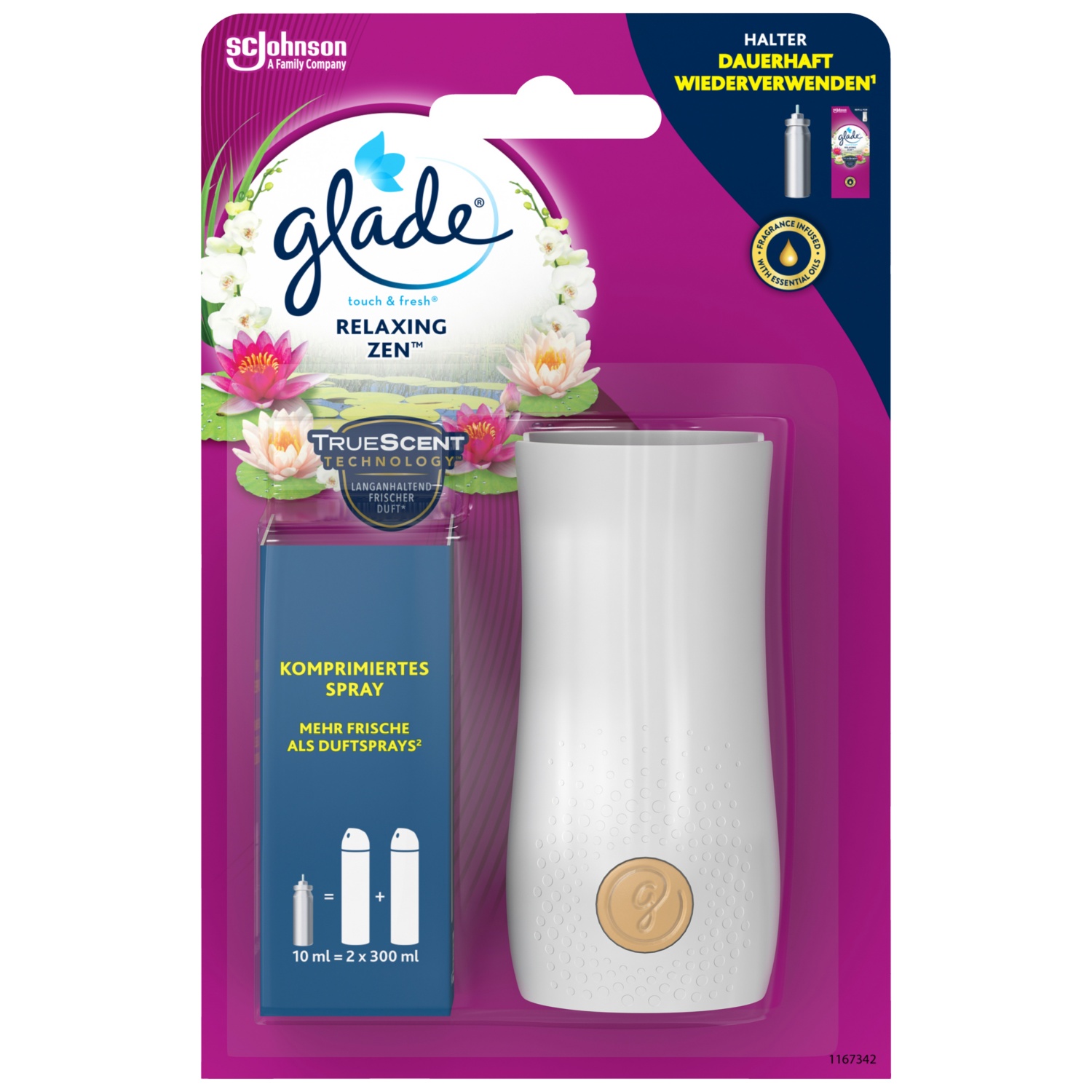 GLADE, Supper mini spray Relaxing Zen | ALDI SUISSE