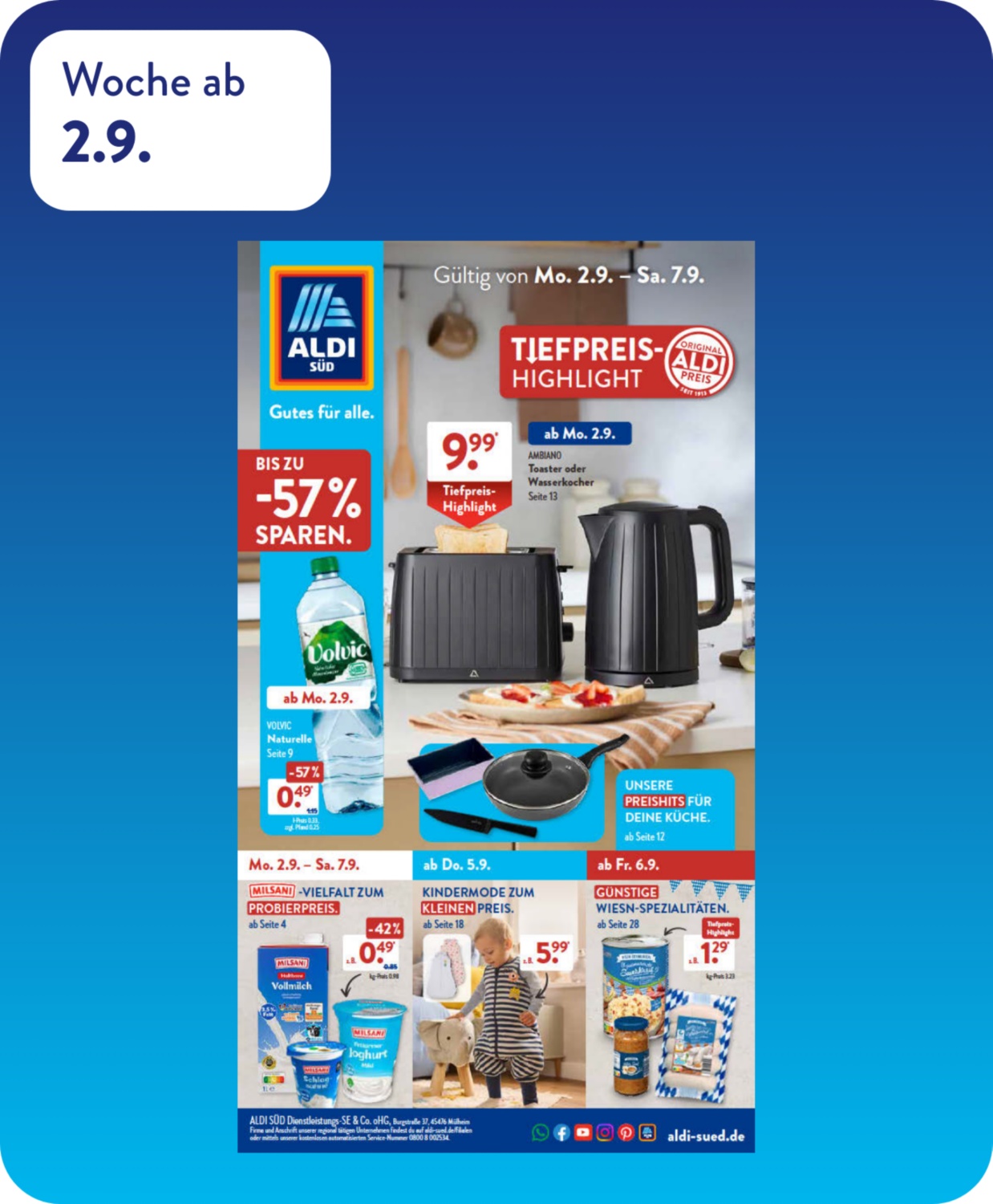 ALDI SÜD – Gutes für alle | Lebensmittel günstig kaufen